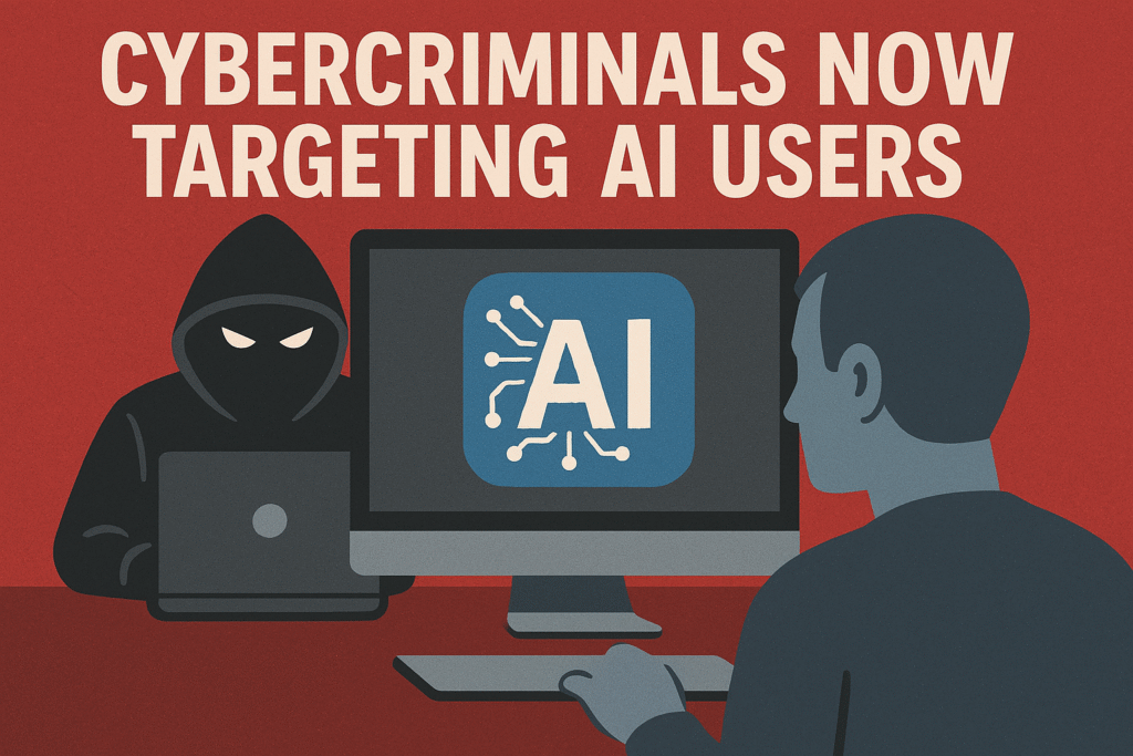 Cybercriminals Now Targeting AI Users: Beware! | Business PC Support