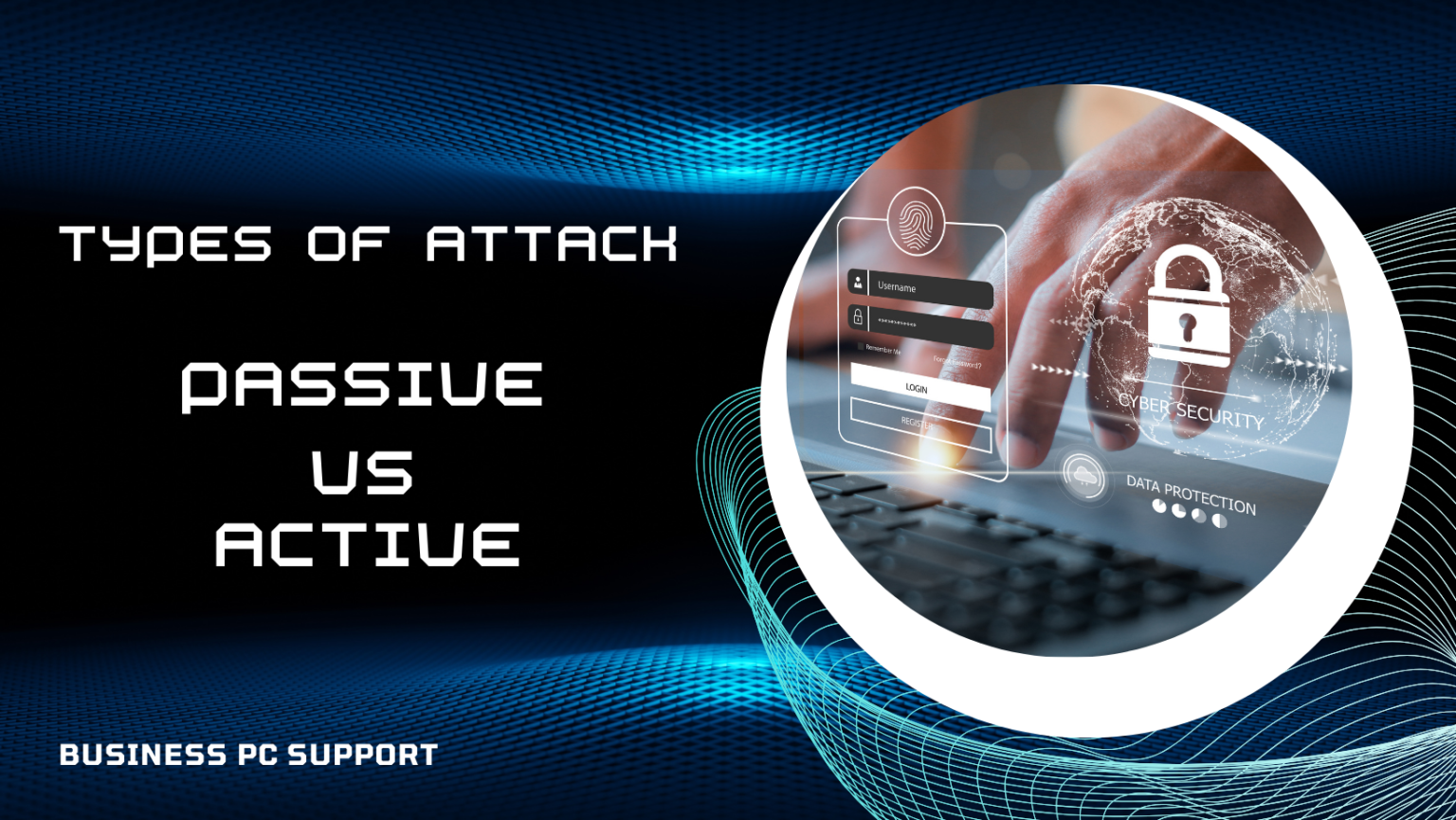 Understanding Types Of Attack: Passive Vs. Active | Business PC Support
